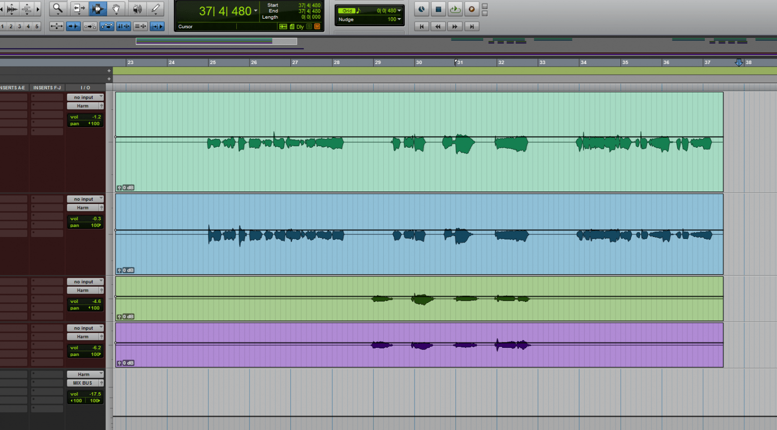 Gain Staging in Pro Tools